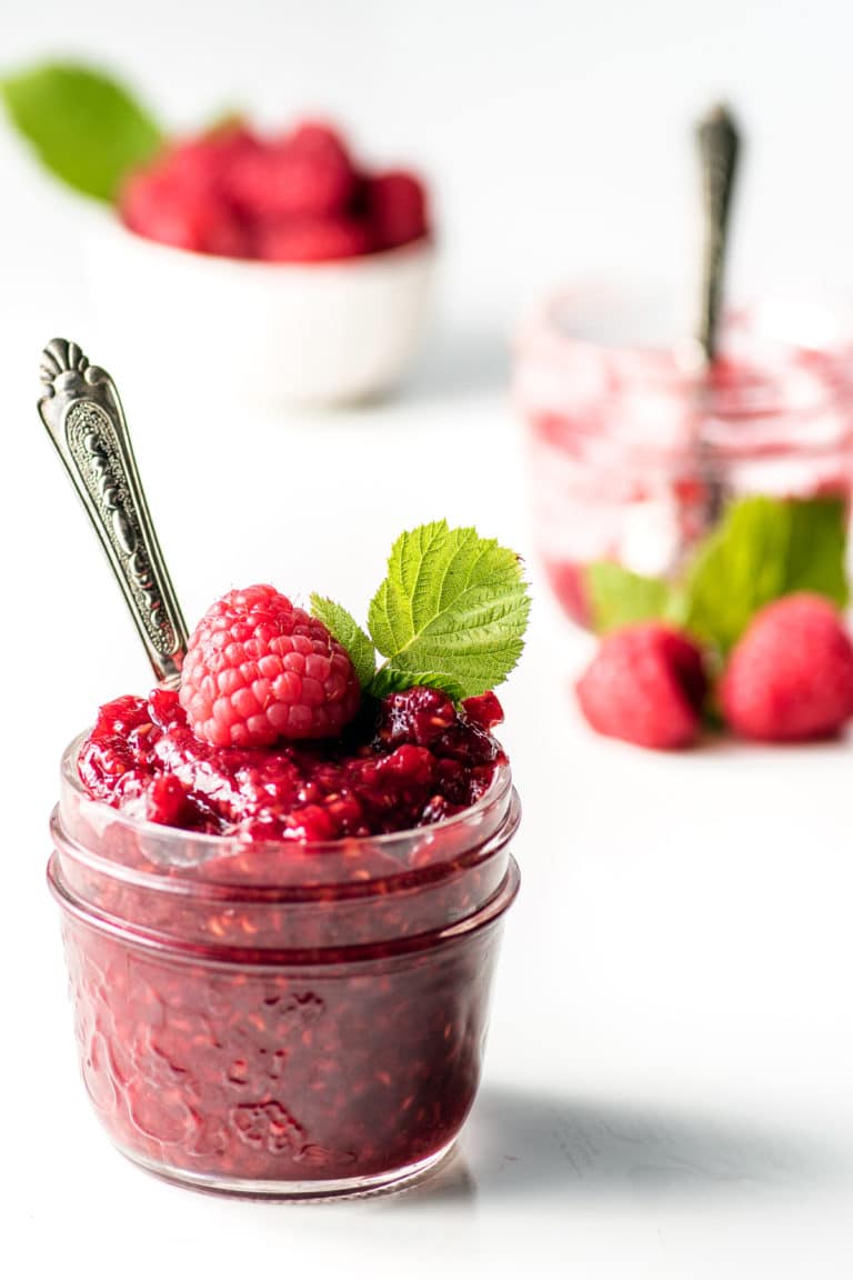Sugar-Free Raspberry Jam - Shelf Stable, Low Carb and Delicious!