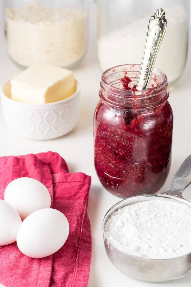 Gluten Free Raspberry Coconut Slice Bars (Low Carb and Keto Friendly!)
